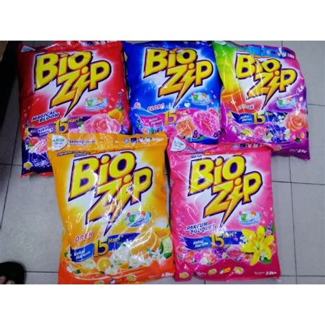 Biozip Detergent Powder 38kg Shopee Malaysia