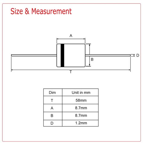 12 Pieces 10a10 10 Amp 1000v 10a 1kv Axial Rectifier Diode Solar Panel