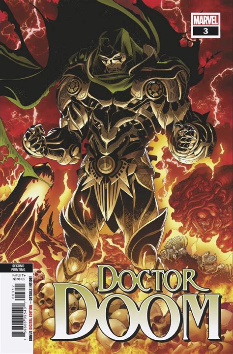 Doctor Doom 3 2nd Print Cover By Salvador Larroca Doom 3 Doom