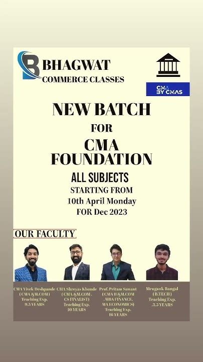 Get A Head Start On Your Cma Journey With Our New Batch Starting April 10th 2023 Youtube