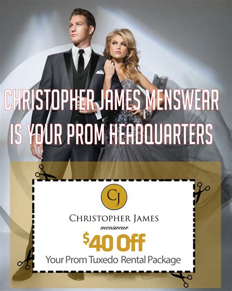 Christopher James Is Your Prom King Christopher James Menswear