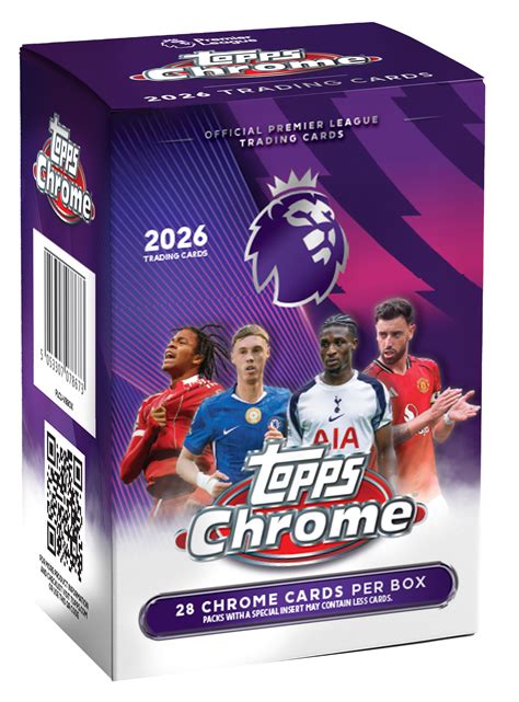 2026 Topps Chrome® Premier League Value Box