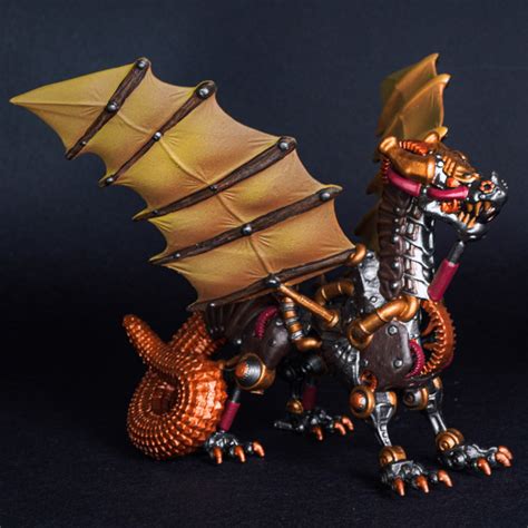 3d Printable The Clockwork Dragon By Gametee 3d Miniatures