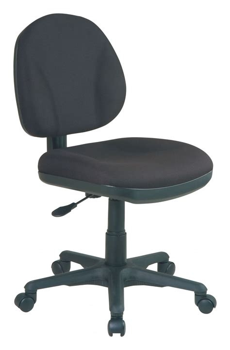 Black Small Task Chair Work Smart By Office Star Products