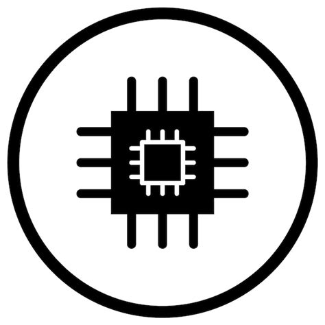 Premium Vector Chip Vector Icon Design Illustration