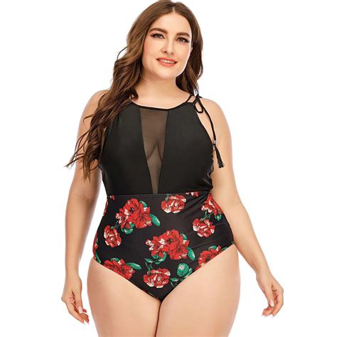 Big Swimsuit Plus Size Sexy Ladies Swimwear Women One Pieces Swimsuit