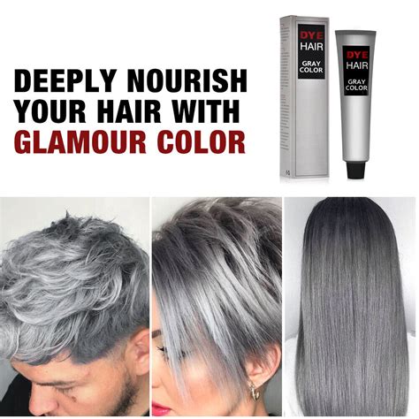 Silver Dye Hair Men