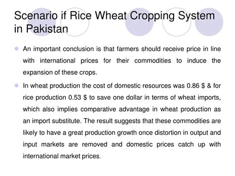 PPT - Rice-Wheat Cropping System PowerPoint Presentation, free download - ID:4780030