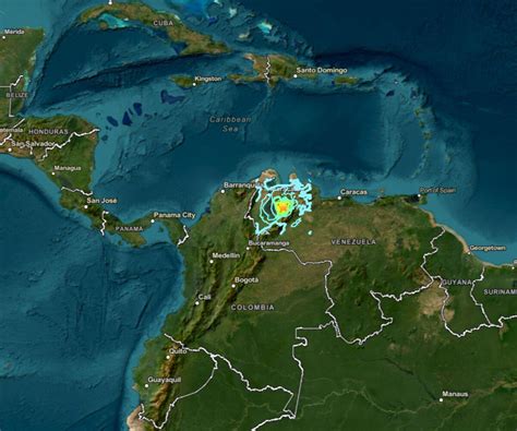 Magnitude 6 2 Earthquake Strikes Venezuela Near Oil Producing Region