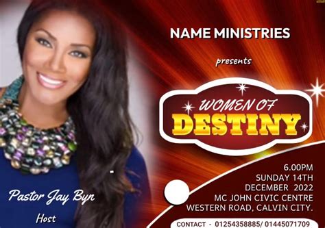 Womens Program Template Postermywall