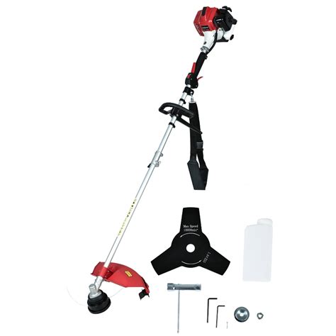 Kuikui String Trimmer And Edger 2 Stroke Weed Wacker With Straight Shaft 25 4cc Gas Powered Weed