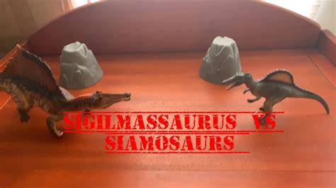 Savage Dinosaur Battles Ll Round 3 Battle 4sigilmassaurus Vs Siamosaurs Youtube