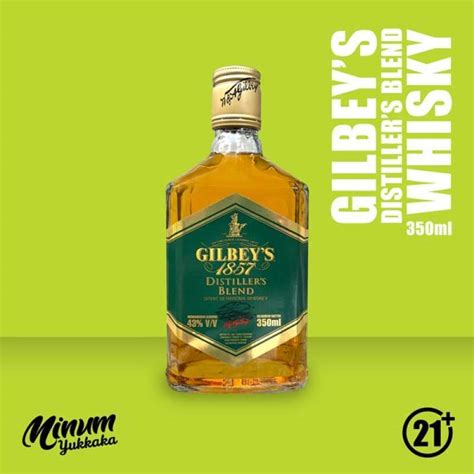Jual Gilbeys Distillers Blend Whisky 350ml Di Seller Minum Yuk Kaka