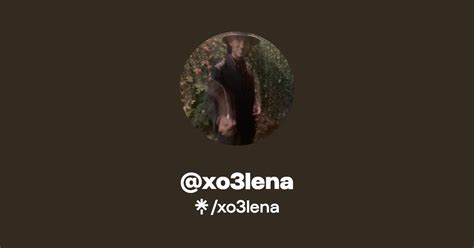 Xo3lena Instagram Tiktok Linktree