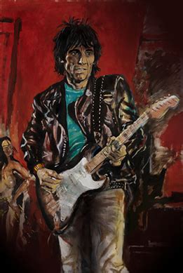Ronnie Wood Art Exhibition