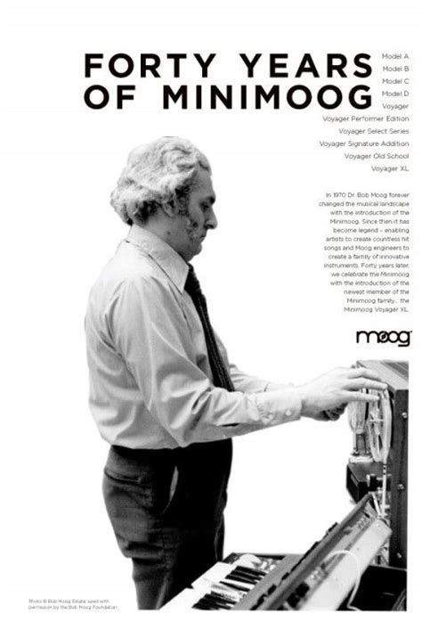 Minimoog Ad Great Ads Ads Cunard