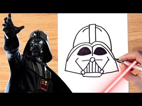 How To Draw Darth Vader Face