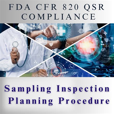 【fda Cfr 820 Qsr Compliance】sampling Inspection Planning Procedure