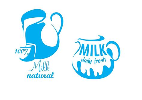 Jugs With Natural Milk 11527054 Vector Art At Vecteezy
