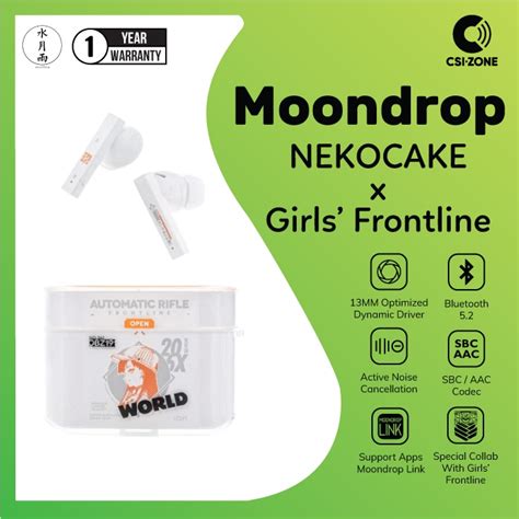 Jual Moondrop Nekocake X Girls Frontline Limited True Wireless Tws