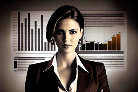 Premium Photo Portrait Of Business Woman Ceo Manager With Business