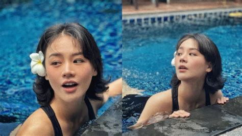 35岁马思纯泳装照火了，变瘦后颜值回春，模样清纯梦回《左耳》腾讯新闻