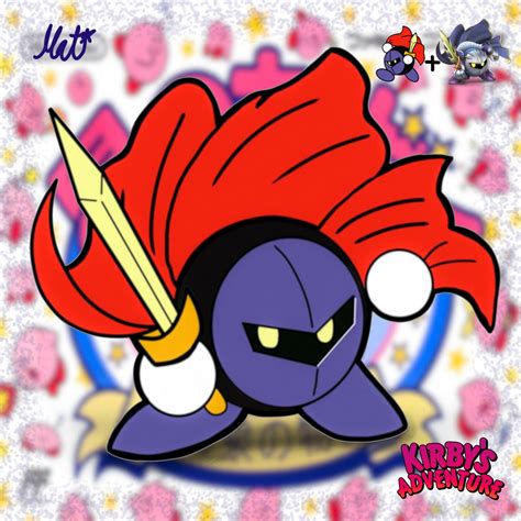 Meta Knight And Kirby Fight