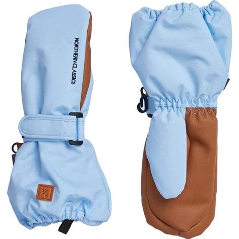 The Classic Mitten Sky Blue Northern Classics Hats And Mittens Maisonette