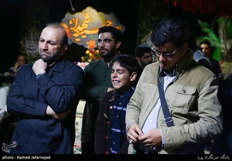 آخرین وداع با پیکر شهید مدافع حرم حمیدرضا ضیایی عکس و فیلم تسنیم