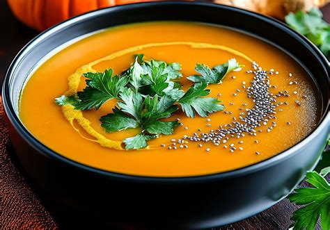 Sopa De Calabaza Con Jengibre Y Cúrcuma El Plato Otoñal Que Refuerza