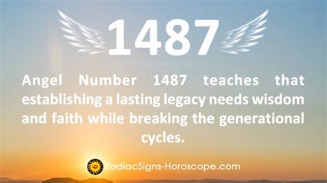 Angel Number 1487 Meaning Skills 1487 Numerology