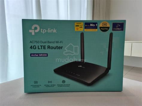 TP LINK AC750 Dual Band Wifi 4G LTE Router Computers Accessories For Sale In Raja Uda Penang