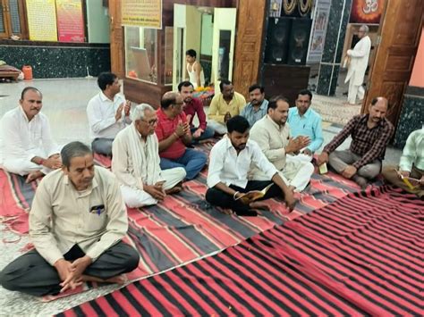 Bjp Members Recited Sundar Kand At Dharamshala Hanuman Temple