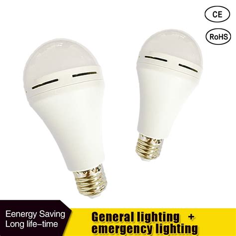 Led Emergency Light E27 Led Bulb 9w 7w 5w 85 265v Grandado