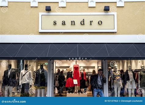 Sandro Clothing Store And Brand Logo Editorial Photo Cartoondealer