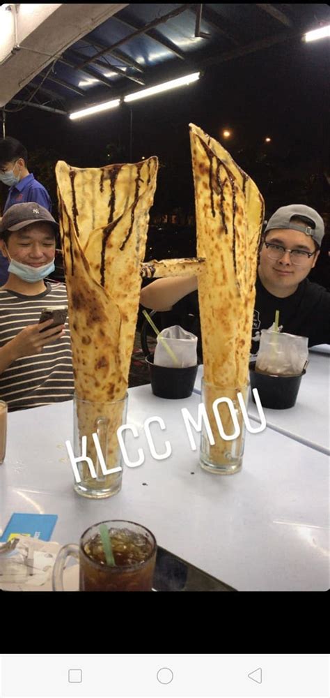 Mamak Stall In Kl Serves Cheese Iced Milo And Massive Roti Canai Klcc Mothershipsg News From