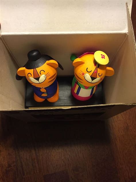 1988 Seoul Olympics Mascot Hodori And Hosuni Hosooni Souvenir South
