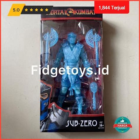 Jual Action Figure Mcfarlane Toys Mortal Kombat Sub Zero Exclusive