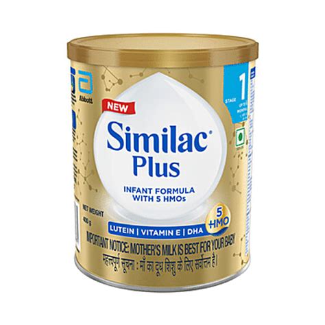 Buy Similac Similac Plus Stage 1 Infant Formula Up To 6 Months Powder