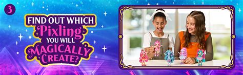 Magic Mixies Pixlings Derlee La Cierva Doll Single Pack Rosa Muñeca