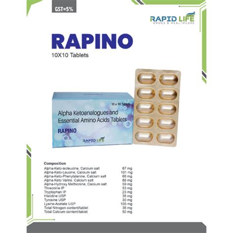 Rapino Tablets Rapid Life Drugs Healthcare