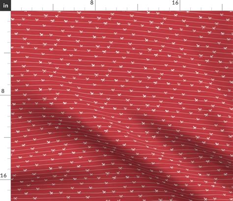 Half Inch Tiny Christmas Ribbons Bows Fabric Spoonflower