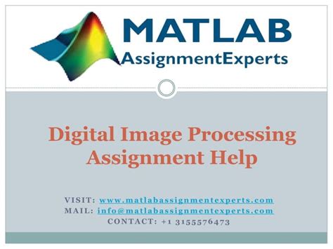 Digital Image Processing Assignment Help Ppt