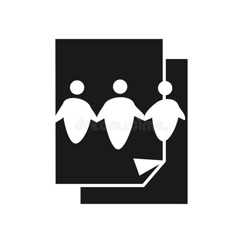 Commitment Teamwork Together Business Black Logo Illustration Vector