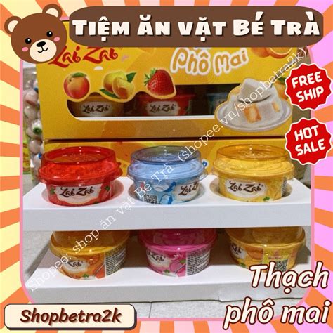 Zai Zai Cheese Jelly Duc Hanh Cheese Jelly 1 Box 6 Jars Of Assorted