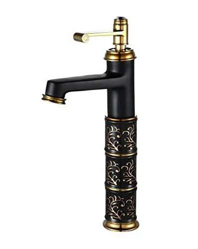 Inart Bathroom Single Lever Hole Basin Mixer Brass Basin High Neck Long