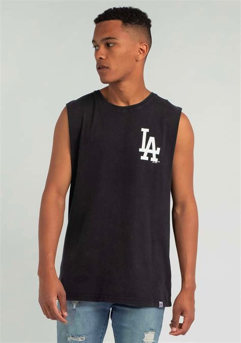 Majestic Athletic Mens Los Angeles Dodgers Muscle Tank Mjld0305tk