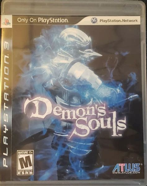 Demons Souls Playstation 3 Ps3 Disc And Case Like New Store Printed