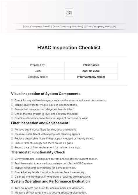 Free Sample Office Inspection Checklist Template To Edit Online
