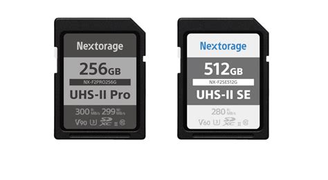 Nextorage Nx F2pro And Nx F2se Series Sd Cards Newsshooter
